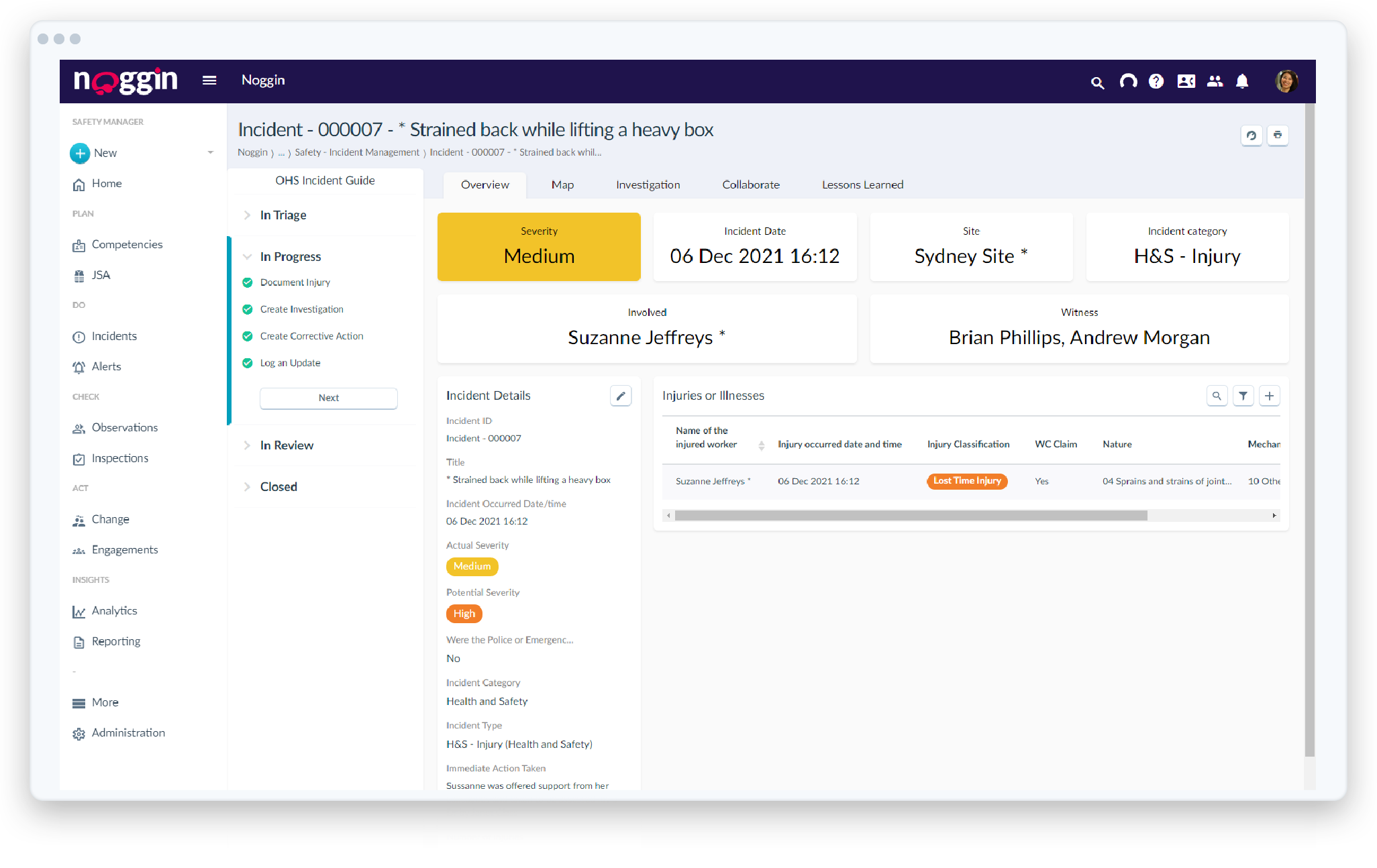 Award-Winning Work Safety Management Software | Noggin Resilience
